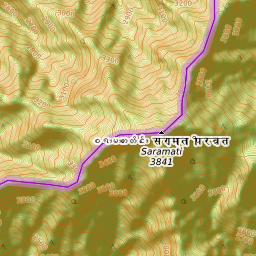 Dawna Range Map Map Of Thailand Cities And Roads GIS Geography